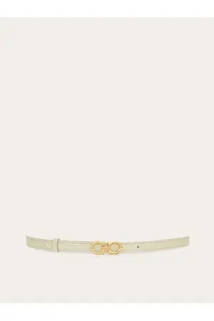 FERRAGAMO Gancini Fixed Belt - Gold
