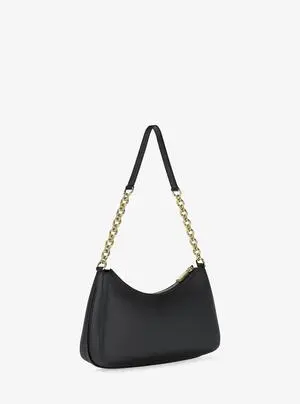 Michael Kors Nolita Medium Pebbled Leather Chain Pochette