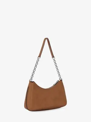 Michael Kors Nolita Medium Nubuck Chain Pochette