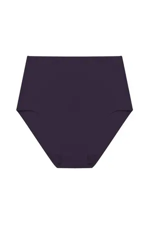 Natori Bliss Bare Cotton High Waist Brief - Purple