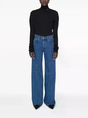 ANINE BING Hugh Wide-leg Jeans