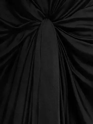 Loewe Knotted-detail Draped Dress