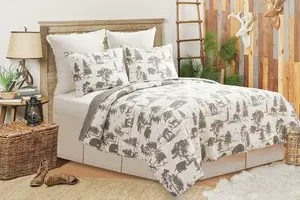 C&F HOME Henderson Hideaway Cotton Quilt Set Reversible And Machine Washable