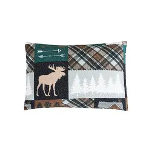 C&F HOME Fletcher Forest Rustic Lodge Cotton Quilt Setreversible And Machine Washable