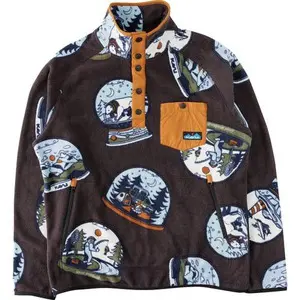 KAVU Teannaway Fleece Jacket Snowglobe