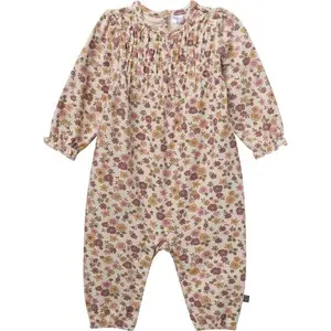 MODERN MOMENTS™ BY GERBER Smocked Long Leg Romper - Rainy Day Floral