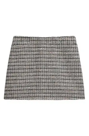 Theory Tweed Miniskirt