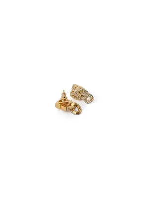 Off-White Arrow Chain Earrings