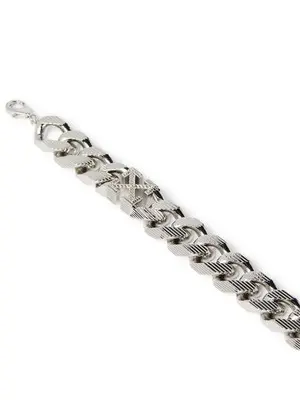 Off-White Arrow Chain Bracelet - Silver