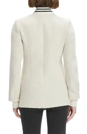 FAVORITE DAUGHTER Varsity Bouclé Blazer