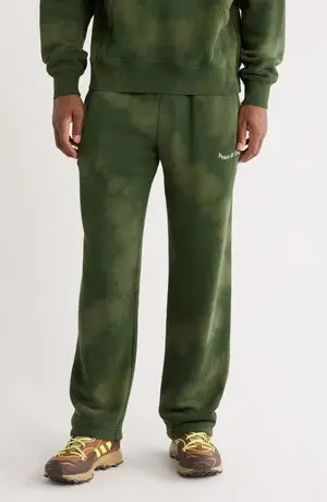 MUSEUM OF PEACE & QUIET Wordmark Tie Dye Sweatpants