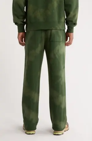 MUSEUM OF PEACE & QUIET Wordmark Tie Dye Sweatpants