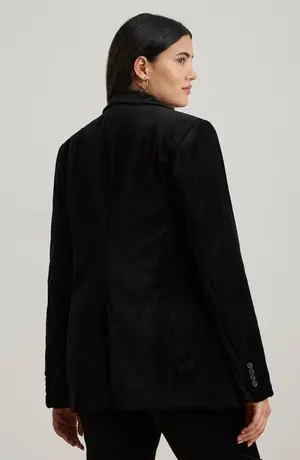 Ralph Lauren Stretch Velvet Blazer