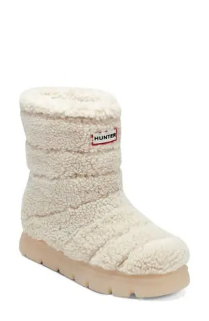 Hunter Waterproof High Pile Fleece Boots