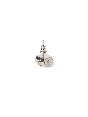 Off-White Bling Square Mono Earring
