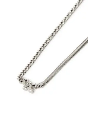 Off-White Double Arrow Necklace