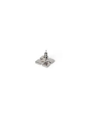 Off-White Enamel Arrow Mono Earring