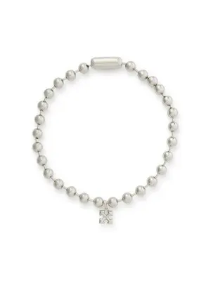Off-White Big Ball Chain Necklace - Silver