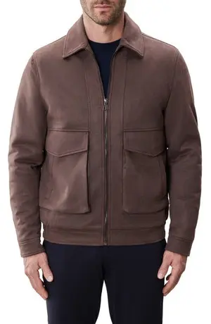 Robert Barakett Anders Cargo Pocket Zip-up Jacket
