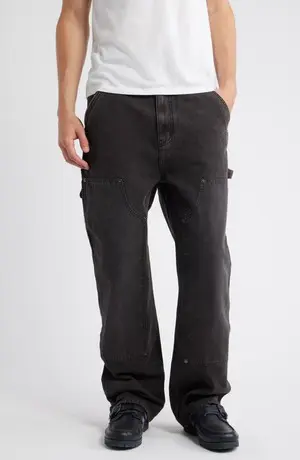 ELWOOD Industry Cotton Canvas Carpenter Pants - Black