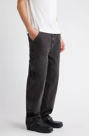 ELWOOD Industry Cotton Canvas Carpenter Pants - Black