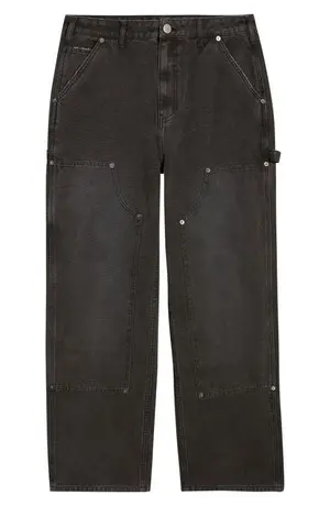 ELWOOD Industry Cotton Canvas Carpenter Pants - Black