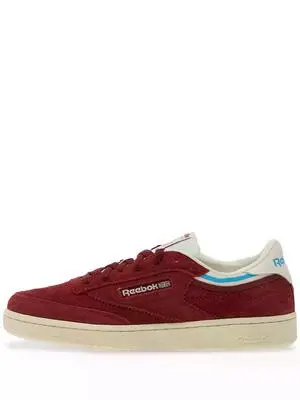REEBOK Club C 85 Lace-Up Sneakers Red