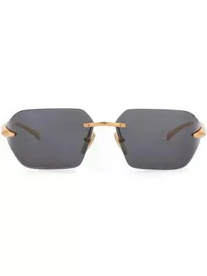 Prada Rimless Sunglasses - Black