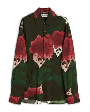 Our Legacy Above Printed Button Front Shirt