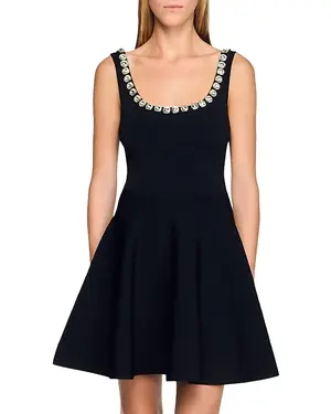 Sandro Embellished Cocktail Dresses