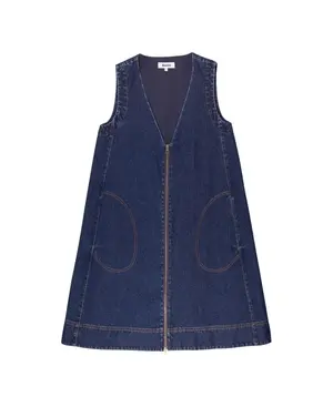 RO&ZO Sleeveless Denim Mini Dress