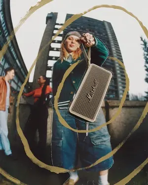 MARSHALL US INC. Portable Bluetooth Speaker - Cream
