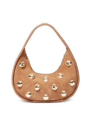 Simkhai Finn Studded Suede Shoulder Bag