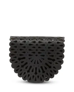 Simkhai Mccall Laser-cut Clutch - Black