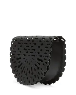 Simkhai Mccall Laser-cut Clutch - Black