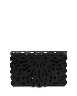 Simkhai Mccall Laser-cut Clutch - Black