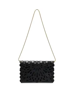 Simkhai Mccall Laser-cut Clutch - Black