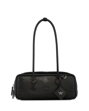 Mcm Aren Shoulder Bag - Black