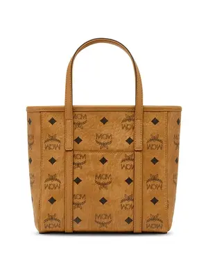 Mcm Toni Mini Visetos Shopper Tote