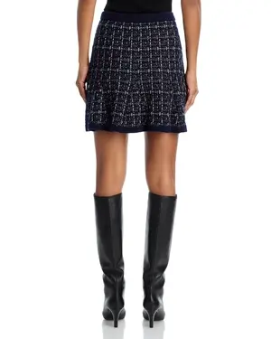 Cinq À Sept Ainara Tweed Mini Skirt
