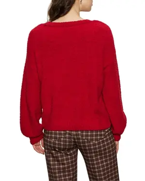 Sanctuary Teddy V-neck Sweater