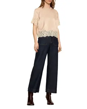 Sanctuary Satin Top - Hazelnut