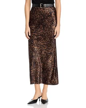 Rails Romina Maxi Skirt - Ginger Spotted