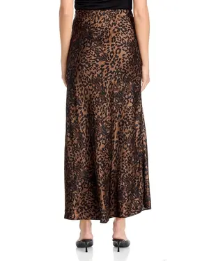 Rails Romina Maxi Skirt - Ginger Spotted