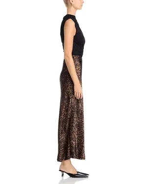 Rails Romina Maxi Skirt - Ginger Spotted