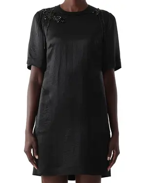 JASON WU Embellished Mini Dress - Black