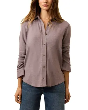 Faherty Brand Legend Sweater Shirt - Dusty Plum