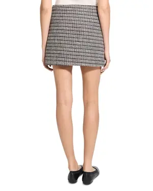 Theory Tweed Mini Skirt
