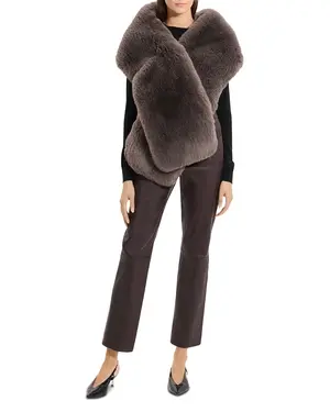 Theory Faux Fur Stole