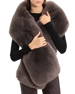 Theory Faux Fur Stole